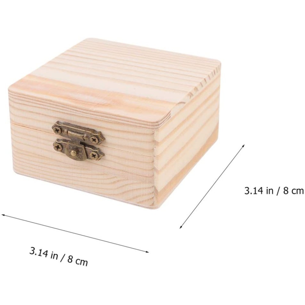 Wooden Box Square | xpal - top quality today in Jordan